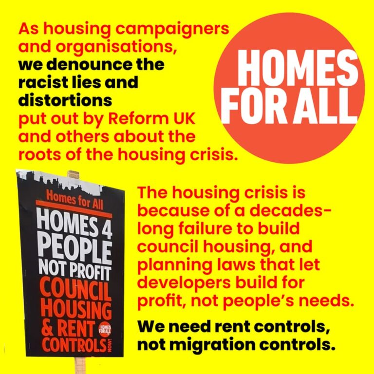 HOMES FOR ALL - Control Rents, Secure Homes For All